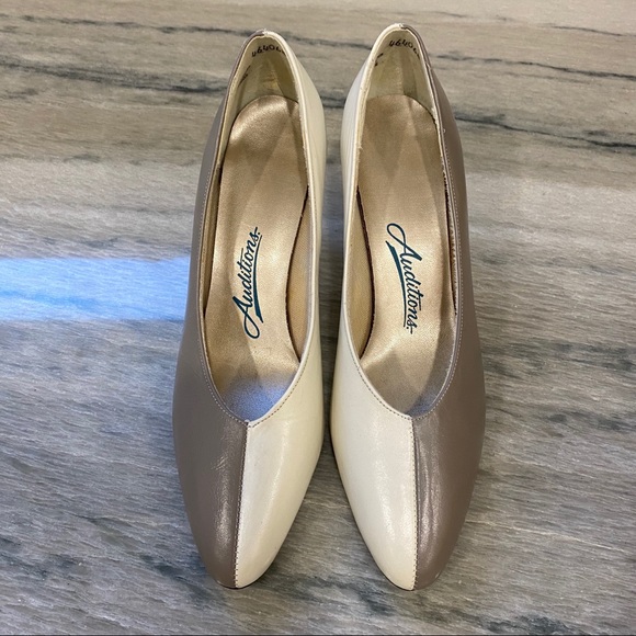 Auditions | Shoes | Vintage Retro Auditions Leather Pumps Heels 9 ...